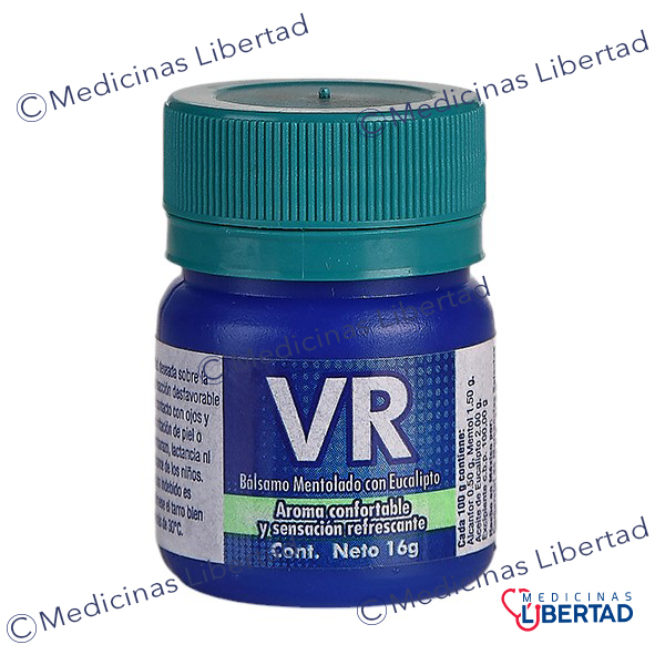 BALSAMO MENTOLADO VR 16 GRS | Medicinas Libertad